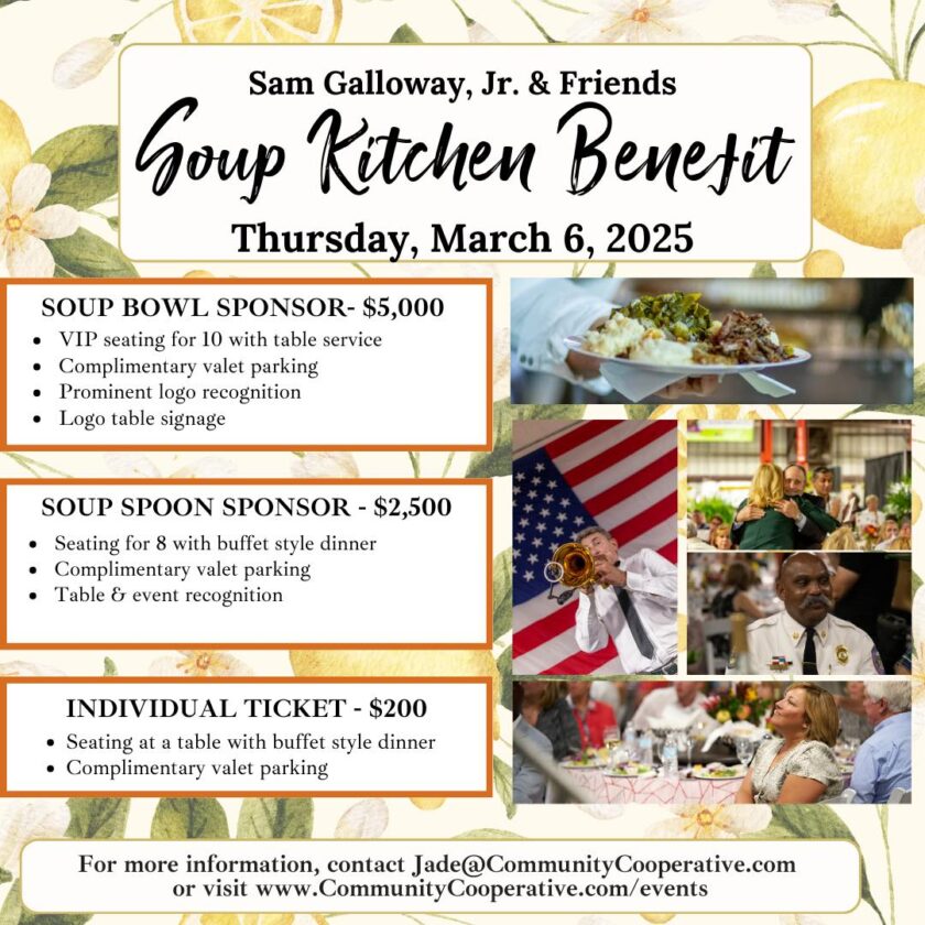 Sam Galloway Jr. & Friends Soup Kitchen Benefit set for March 6 ...